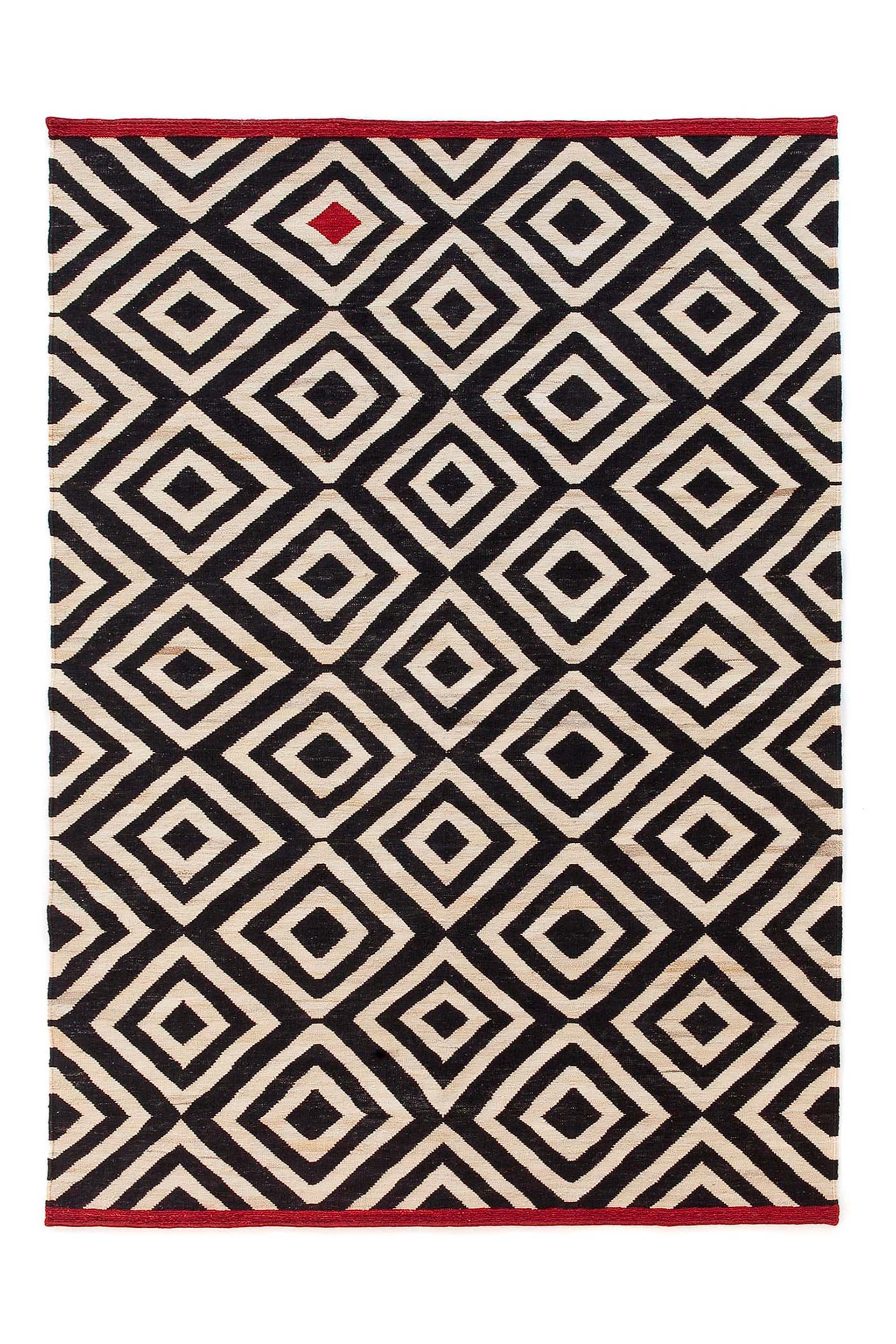 Mélange Pattern 1 Rug with Diamond Shapes by Sybilla - nanimarquina